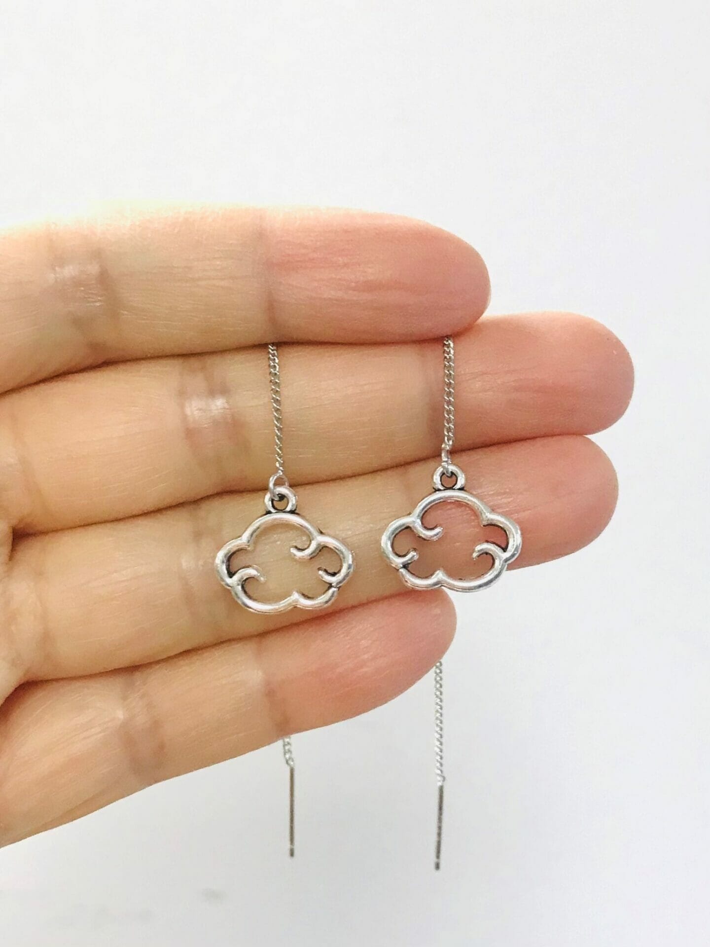 Clouds Threader Earrings - SimpleNGreat Wholesale
